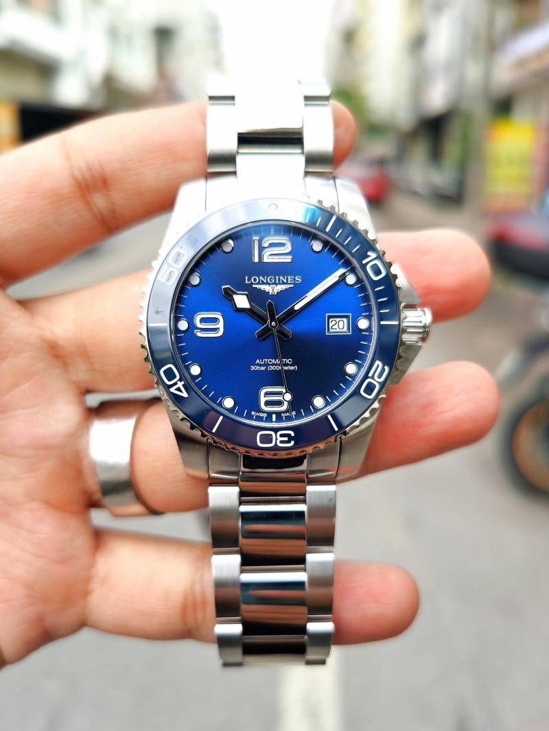 Longines Hydro Conquest Ceramic Blue 41mm L3.781.4.96.6