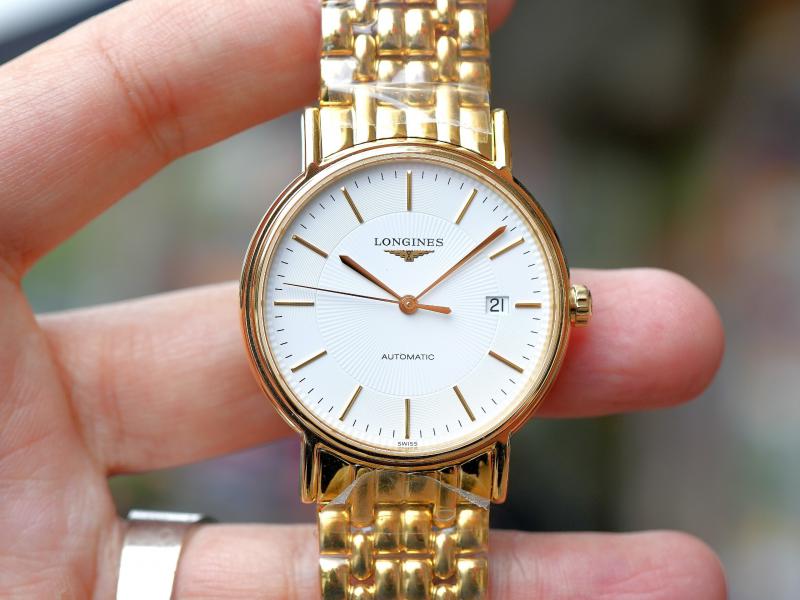 Longines Presence Full PVD Yellow Gold 38.5mm L4.921.2.18.8