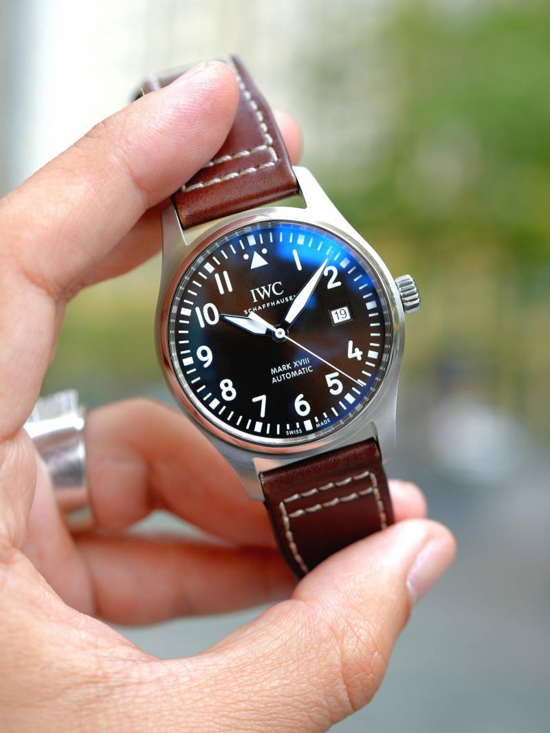 IWC Pilot Mark XVIII Special Edition Antoine de Saint Exupéry 40mm ...