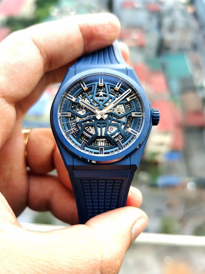 Zenith Defy Classic Skeleton Ceramic Blue 49.9003.670/51.R793